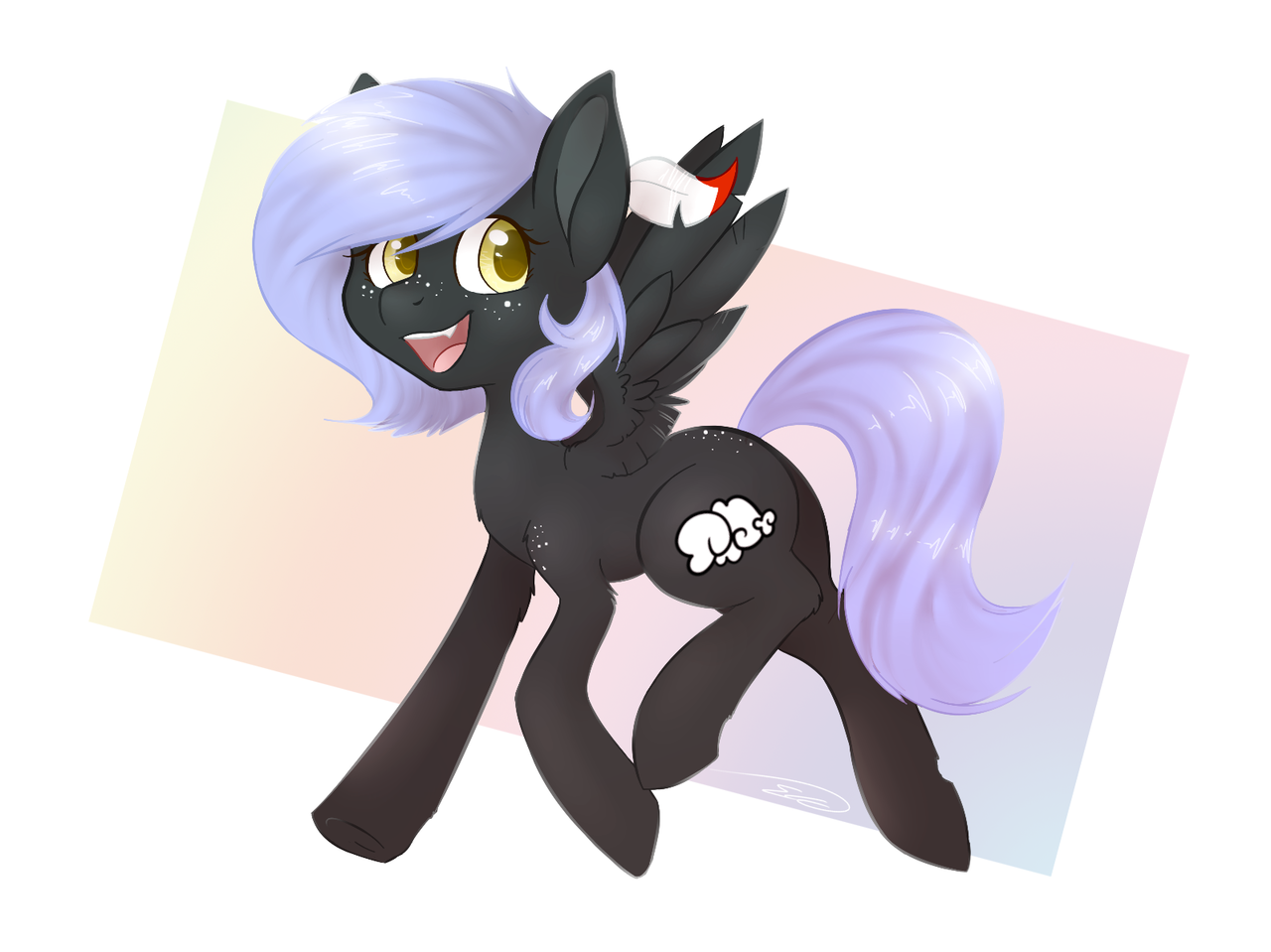 #1180129 - safe, artist:doekitty, oc, oc only, oc:cloudy night, solo ...