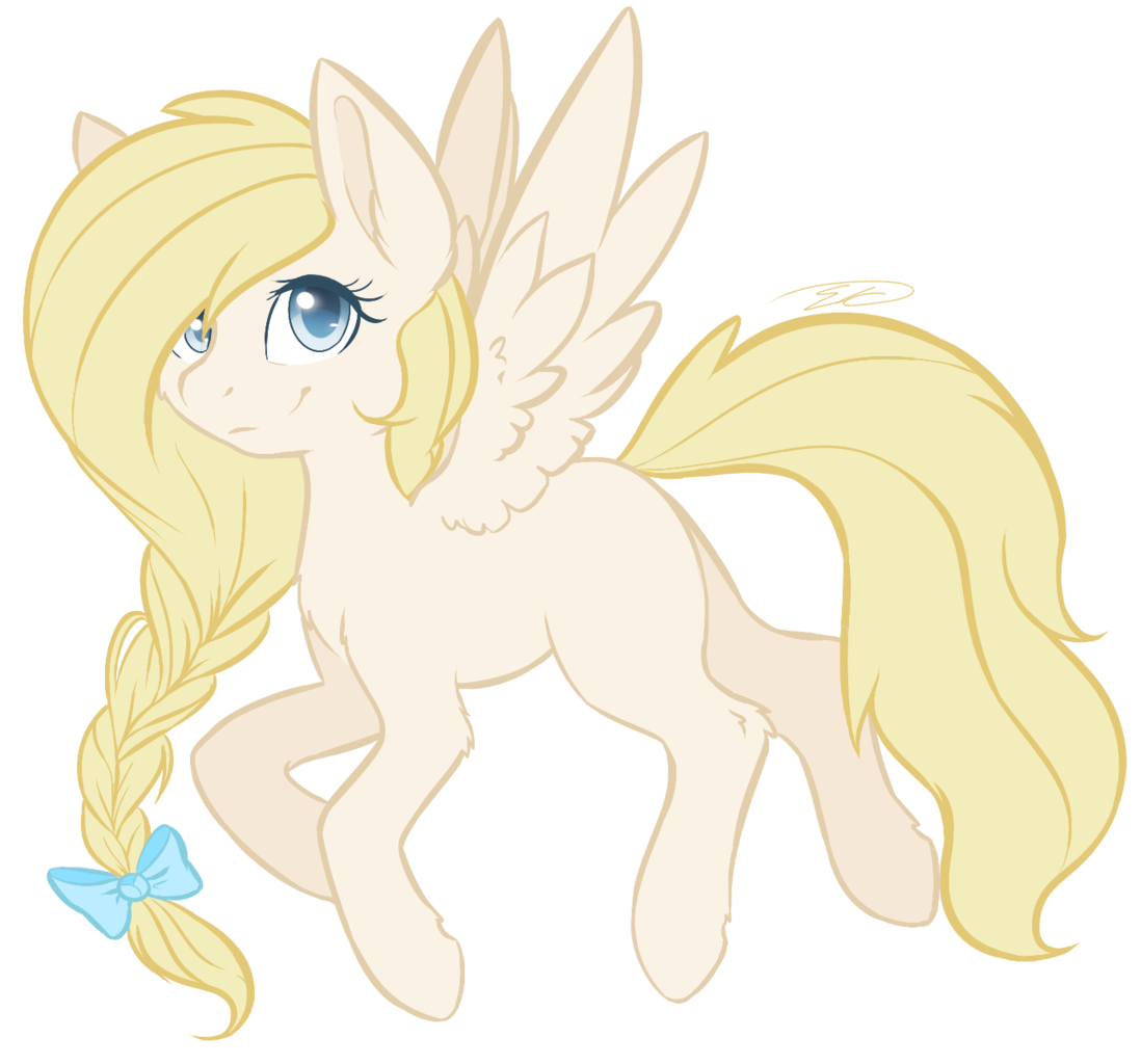 #1180133 - safe, artist:doekitty, oc, oc only, oc:camomile, blank flank ...