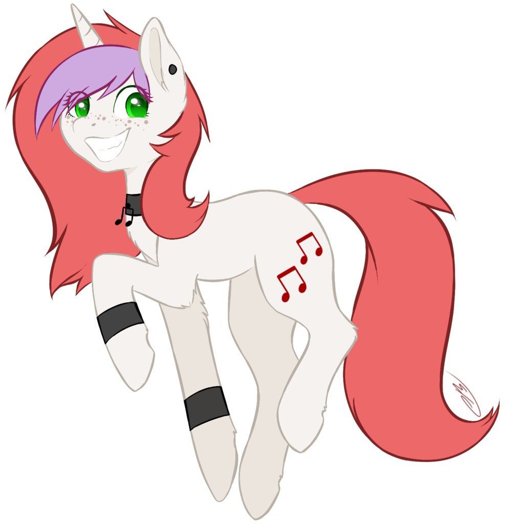 #1180138 - safe, artist:doekitty, oc, oc only, oc:ruby notes, collar ...