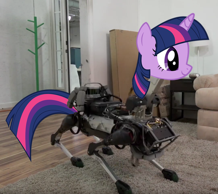 #1185244 - safe, edit, twilight sparkle, robot, g4, boston dynamics ...