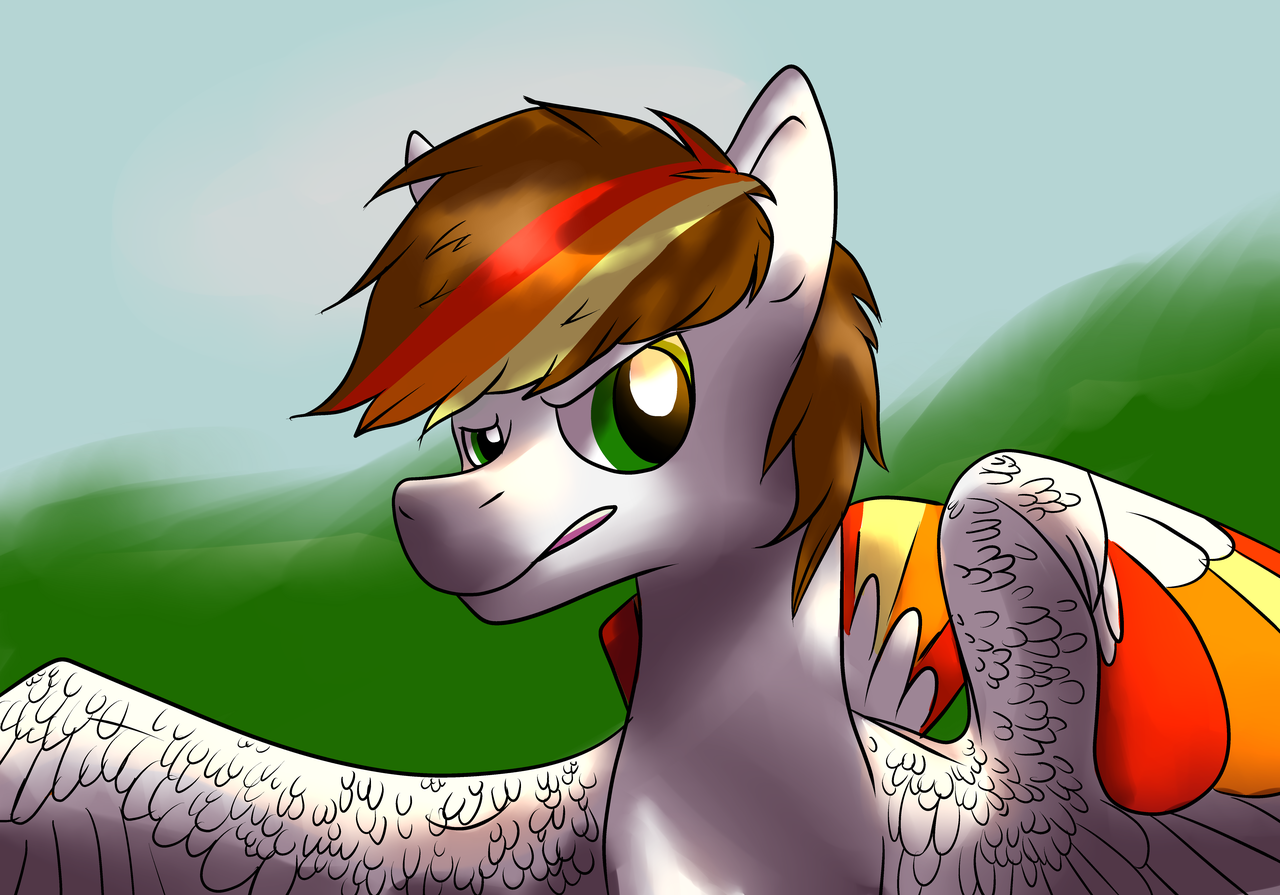 #1185451 - safe, artist:bravefleet, oc, oc only, oc:striker goal ...