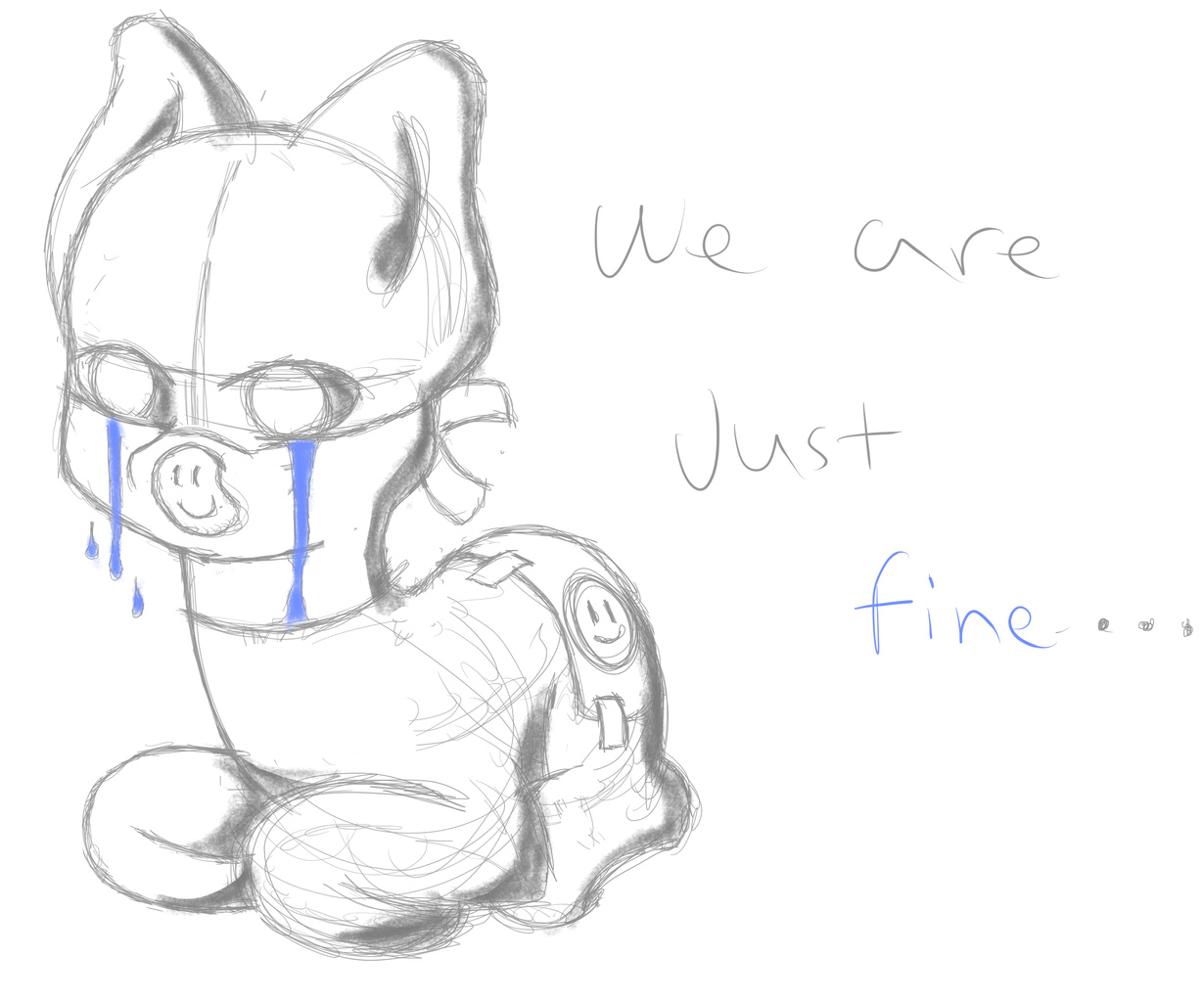 #1188999 - safe, anonymous artist, oc, oc only, oc:throwaway oc 37, sad ...