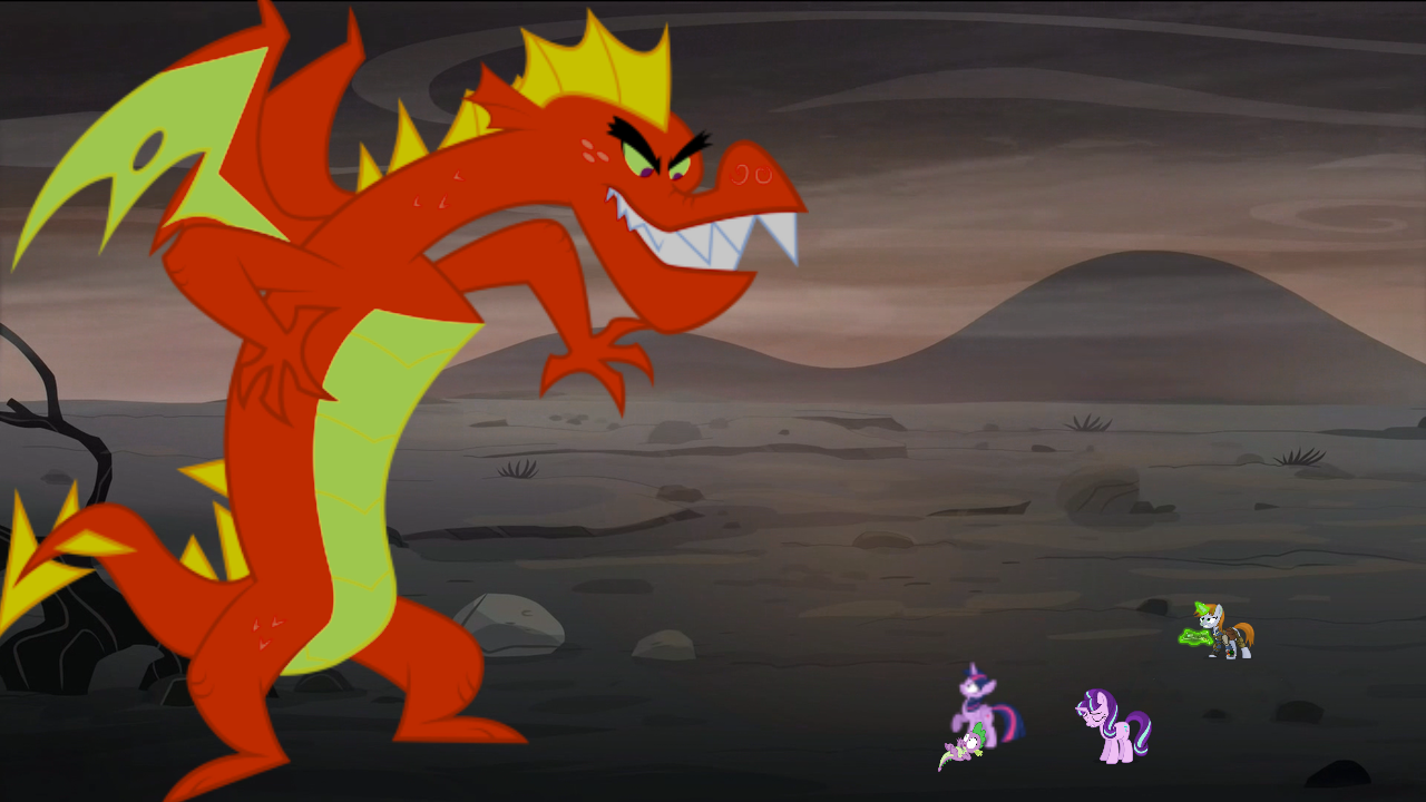 #1169354 - safe, garble, spike, starlight glimmer, twilight sparkle, oc ...