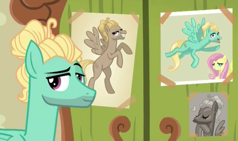 #1170134 - safe, screencap, fluttershy, zephyr breeze, pegasus, pony, flutter brutter, g4 ...