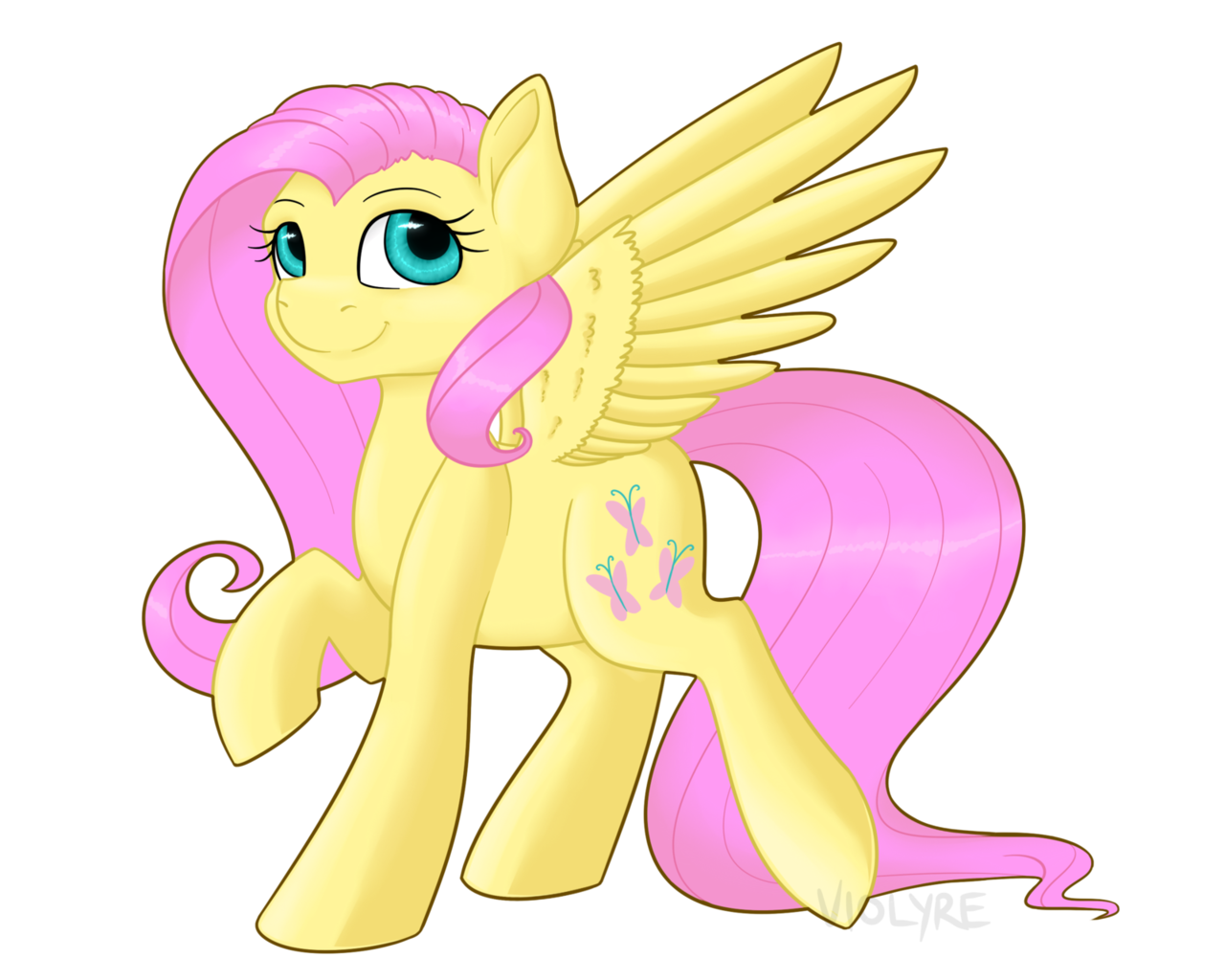 #1170228 - safe, artist:violyre, fluttershy, pegasus, pony, g4, female ...