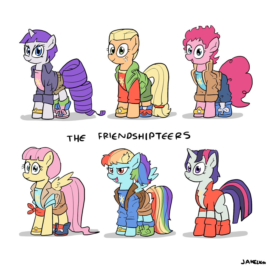 #1201269 - safe, artist:docwario, applejack, fluttershy, pinkie pie ...