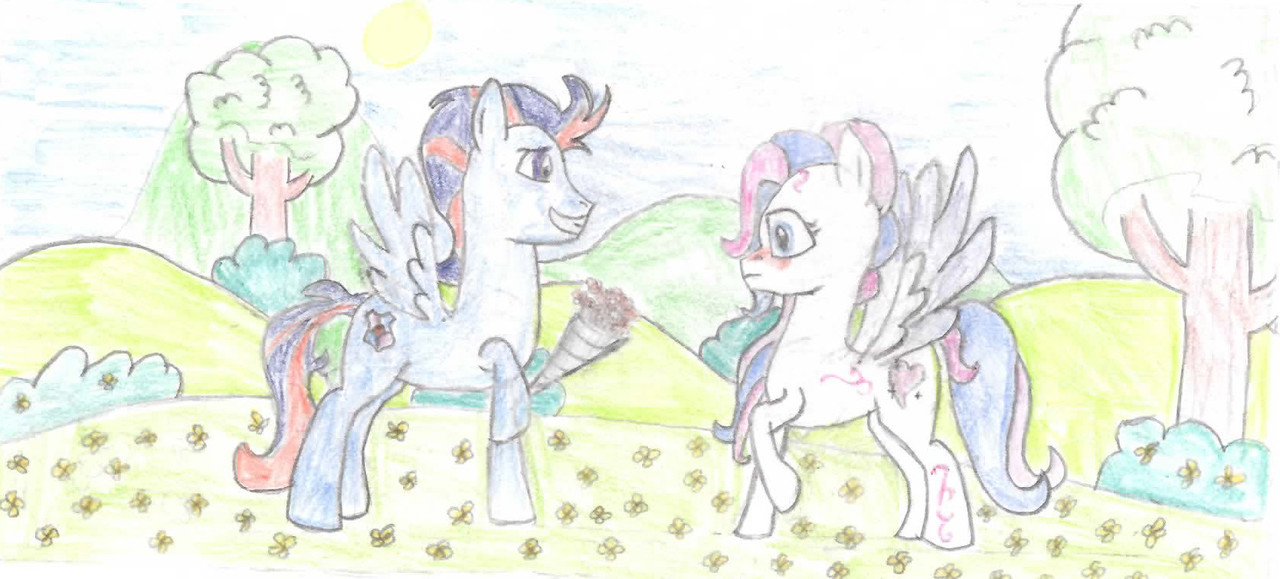 #1205356 - safe, star catcher, oc, oc:swiftwing, traditional art - Derpibooru