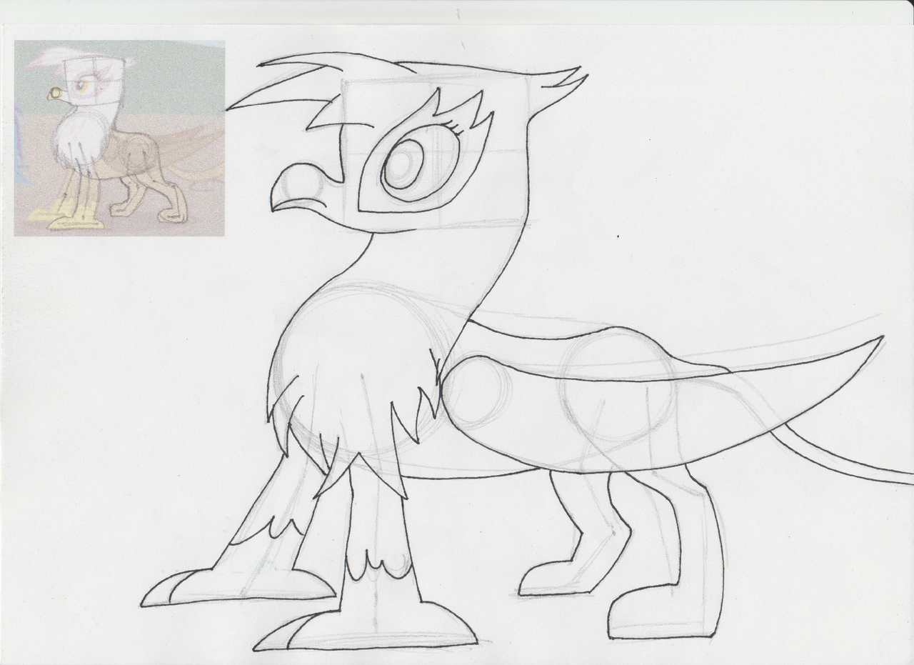 #1206071 - safe, artist:lazy-turtle, gilda, griffon, g4, anatomy ...