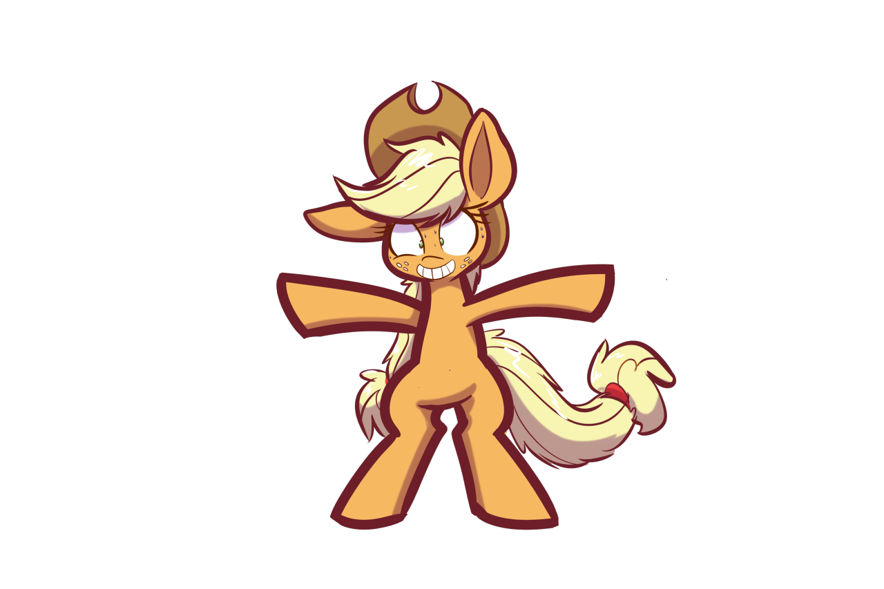 #1209428 - safe, artist:heir-of-rick, applejack, earth pony, pony ...