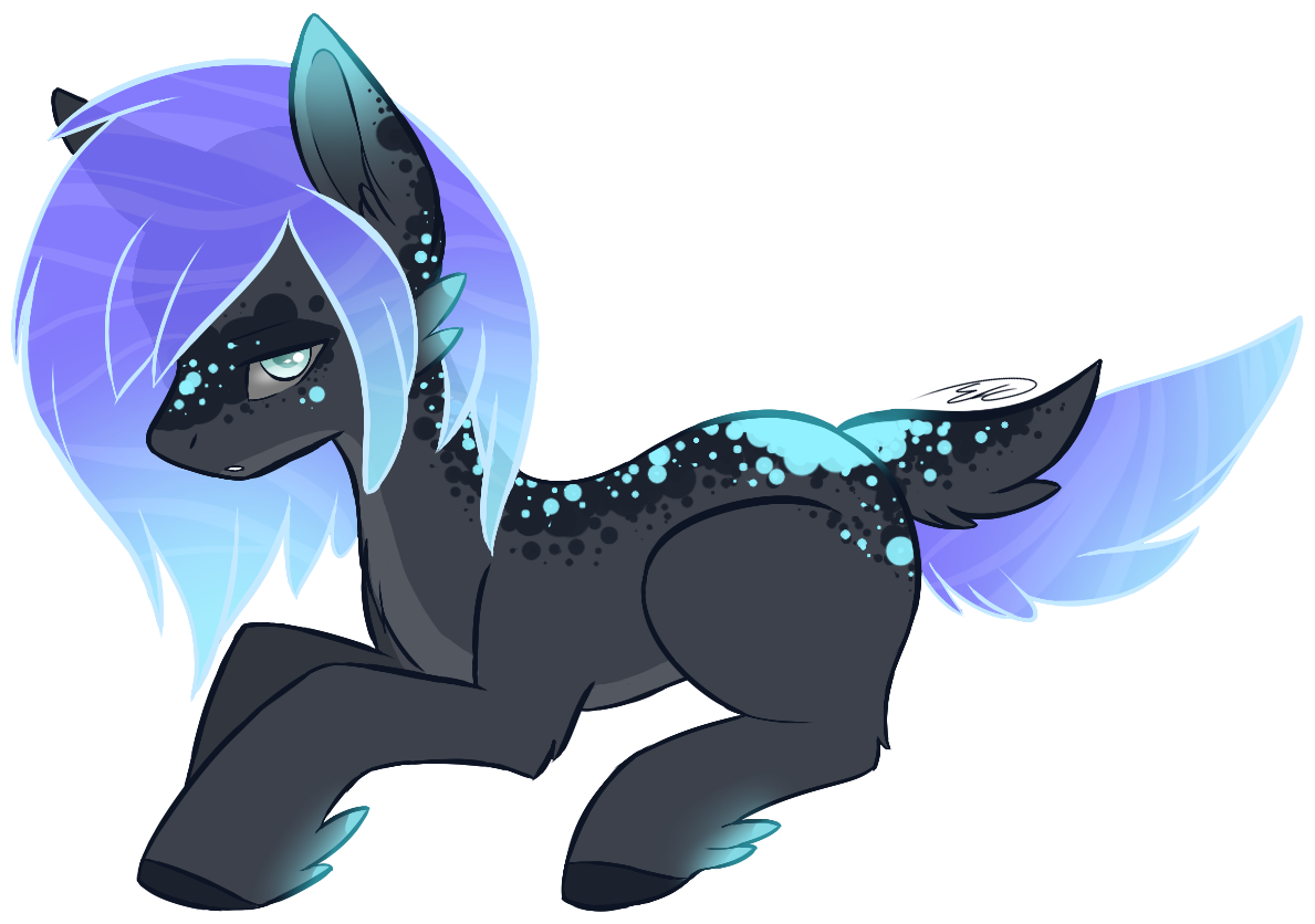 #1192695 - safe, artist:doekitty, oc, oc only, oc:abyss, solo - Derpibooru