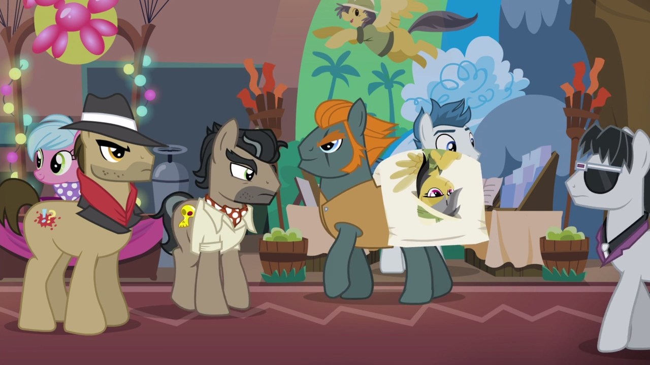 #1212364 - safe, screencap, biff, daring do, doctor caballeron, rogue ...