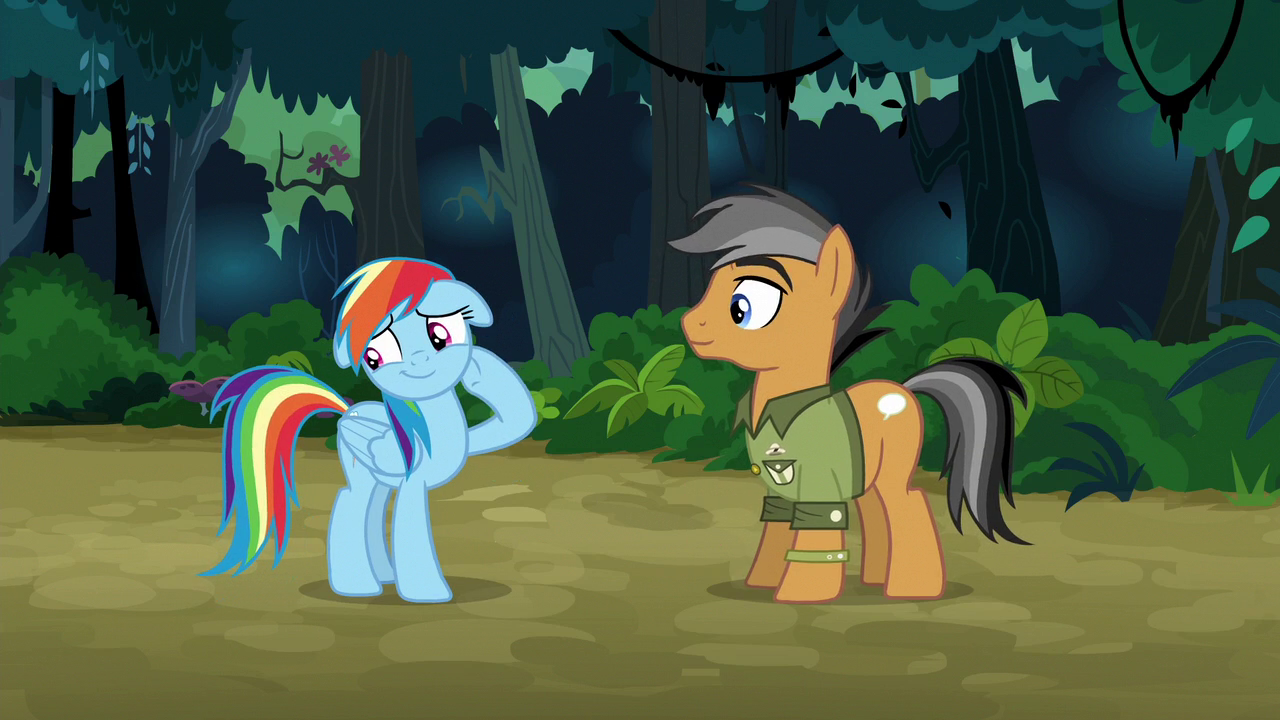 #1214107 - safe, screencap, quibble pants, rainbow dash, pony, g4, my ...