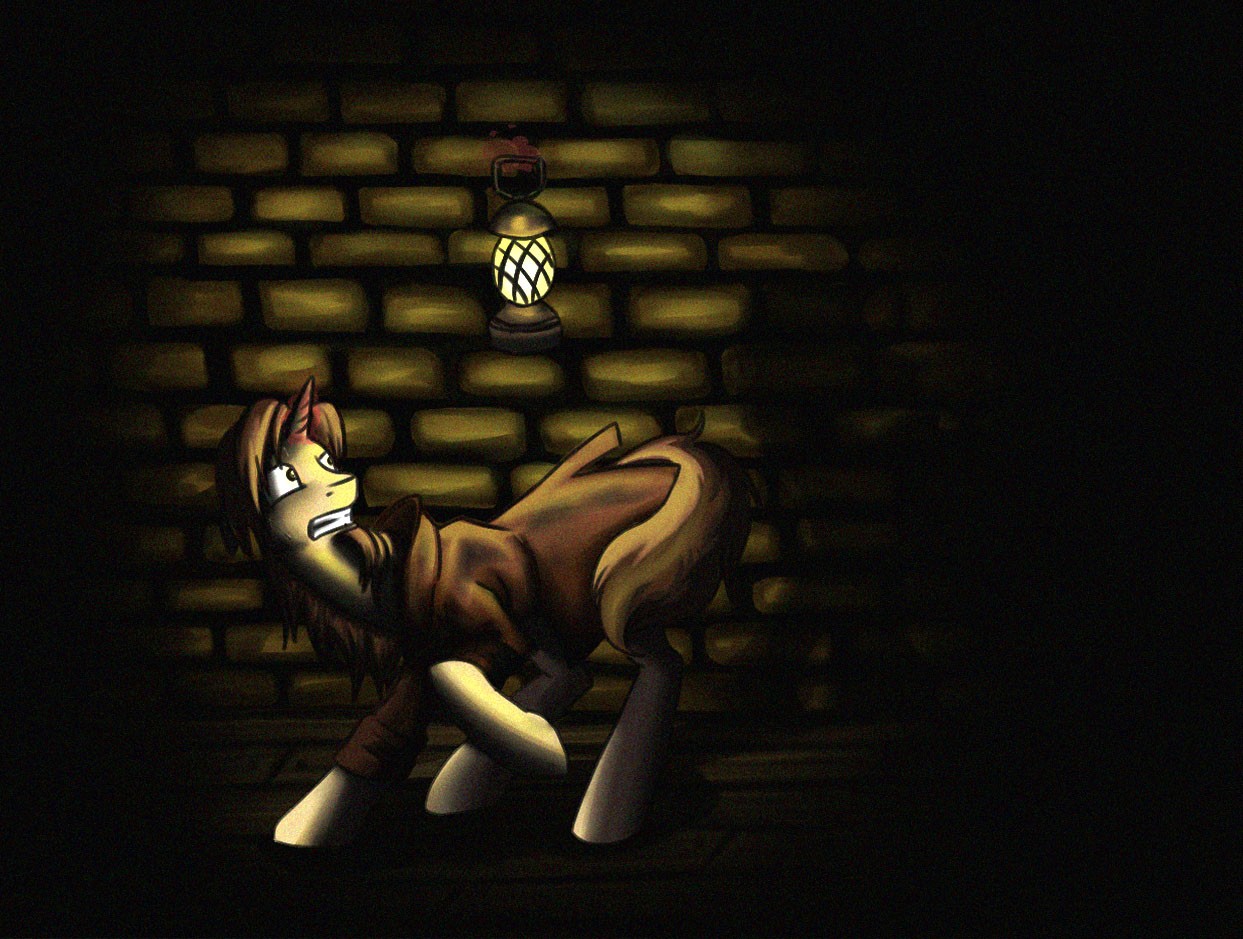 #1214385 - safe, artist:28gooddays, pony, unicorn, amnesia: the dark ...
