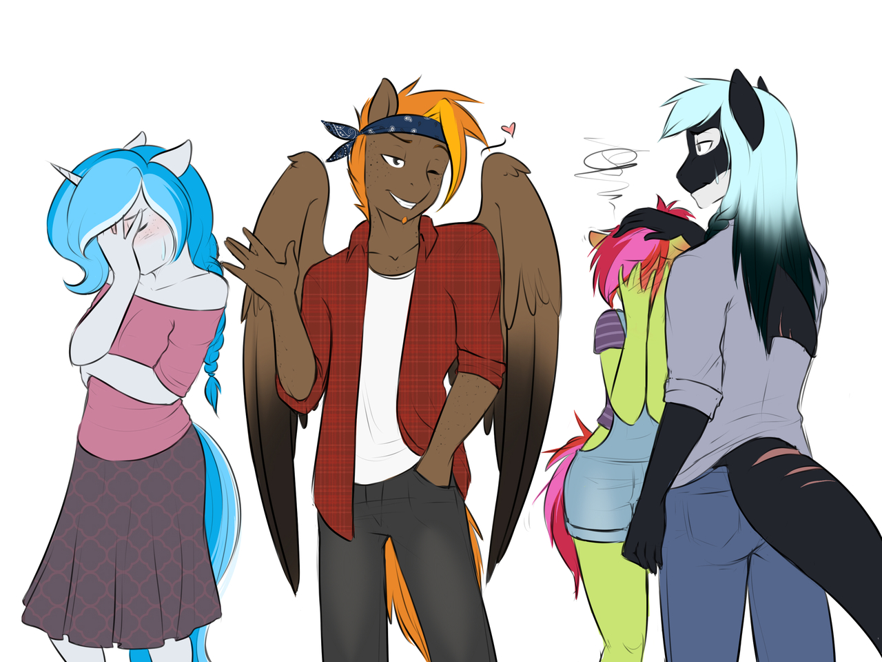 1221503 Safe Artist Askbubblelee Oc Oc Only Oc Bubble Lee Oc