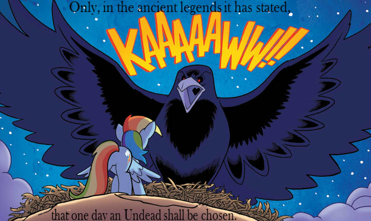 #1227486 - safe, edit, rainbow crow, rainbow dash, bird, crow, pegasus ...