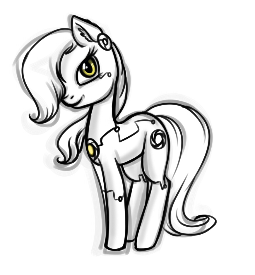 #1227969 - safe, artist:28gooddays, ponified, portal (valve), portal 2 ...