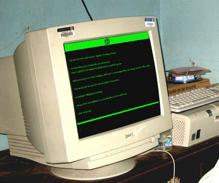 #1228806 - safe, artist:barbra, computer, crt monitor, irl, photo, text ...