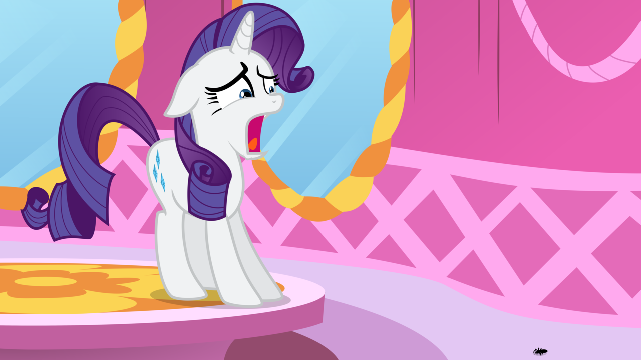 #1229043 - safe, artist:eagle1division, rarity, pony, spider, unicorn ...