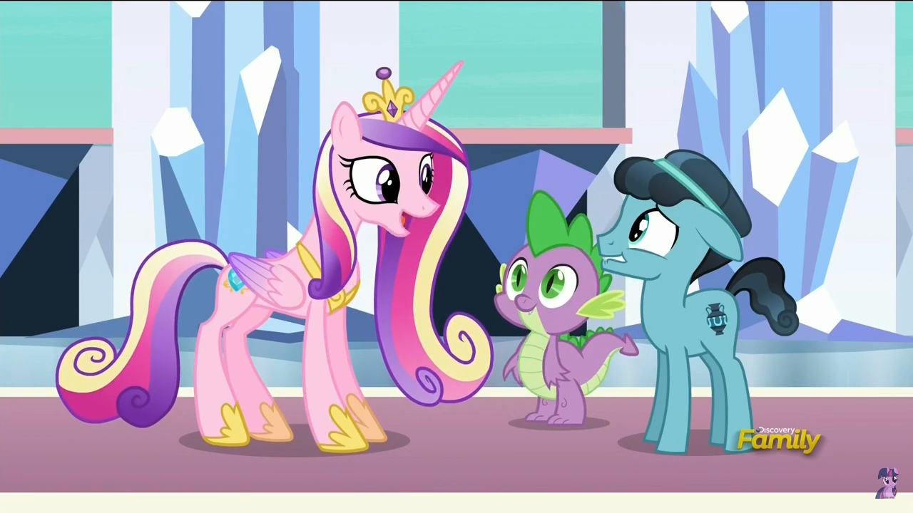#1230341 - safe, screencap, crystal hoof, princess cadance, spike ...