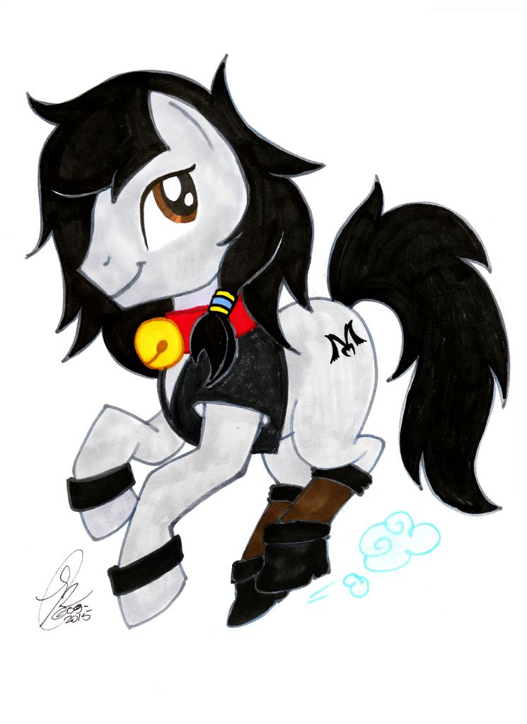 #1232548 - safe, artist:kanthara, oc, oc only, oc:double m, earth pony ...