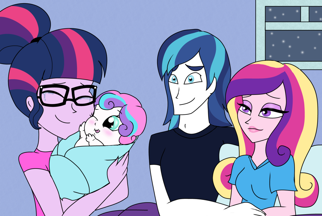 #1233049 - safe, artist:purfectprincessgirl, alumnus shining armor, dean cadance, princess ...