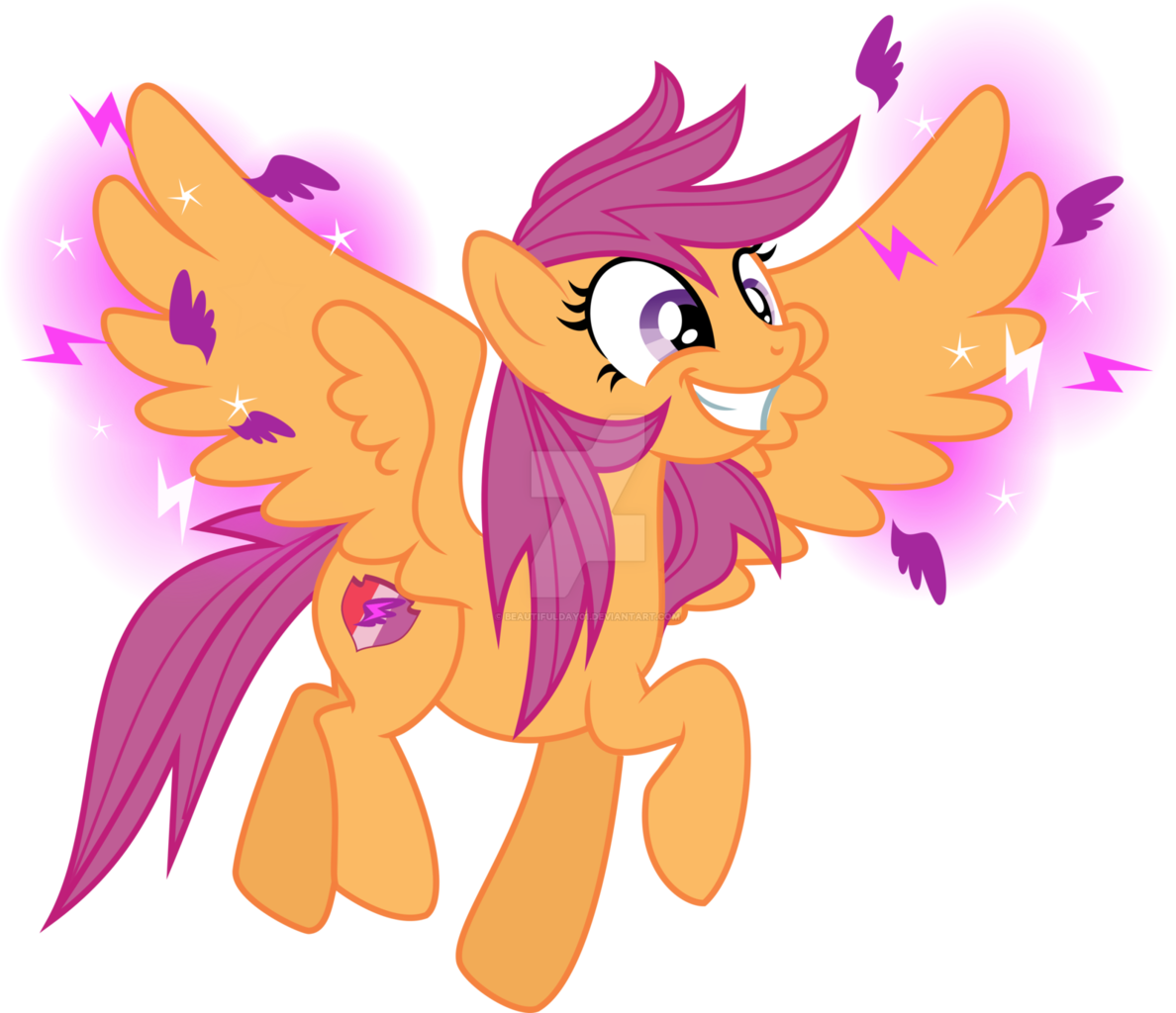 #1235172 - safe, artist:beautifulday01, scootaloo, g4, cutie mark ...