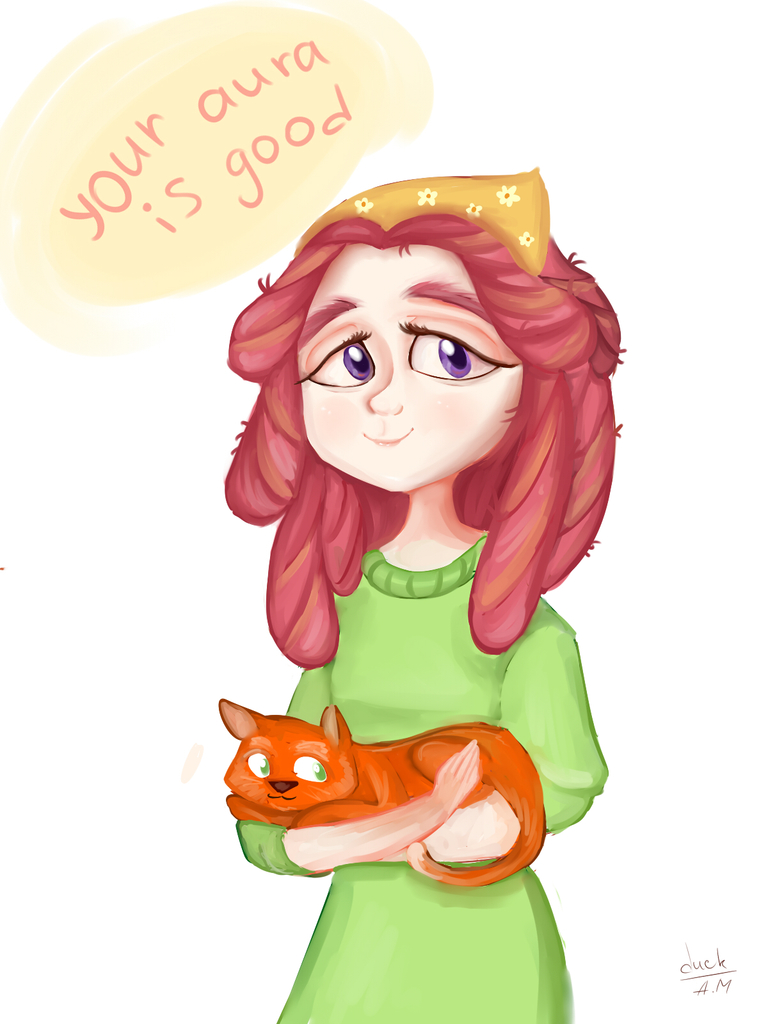 #1215760 - safe, artist:vvils, tree hugger, cat, human, female ...