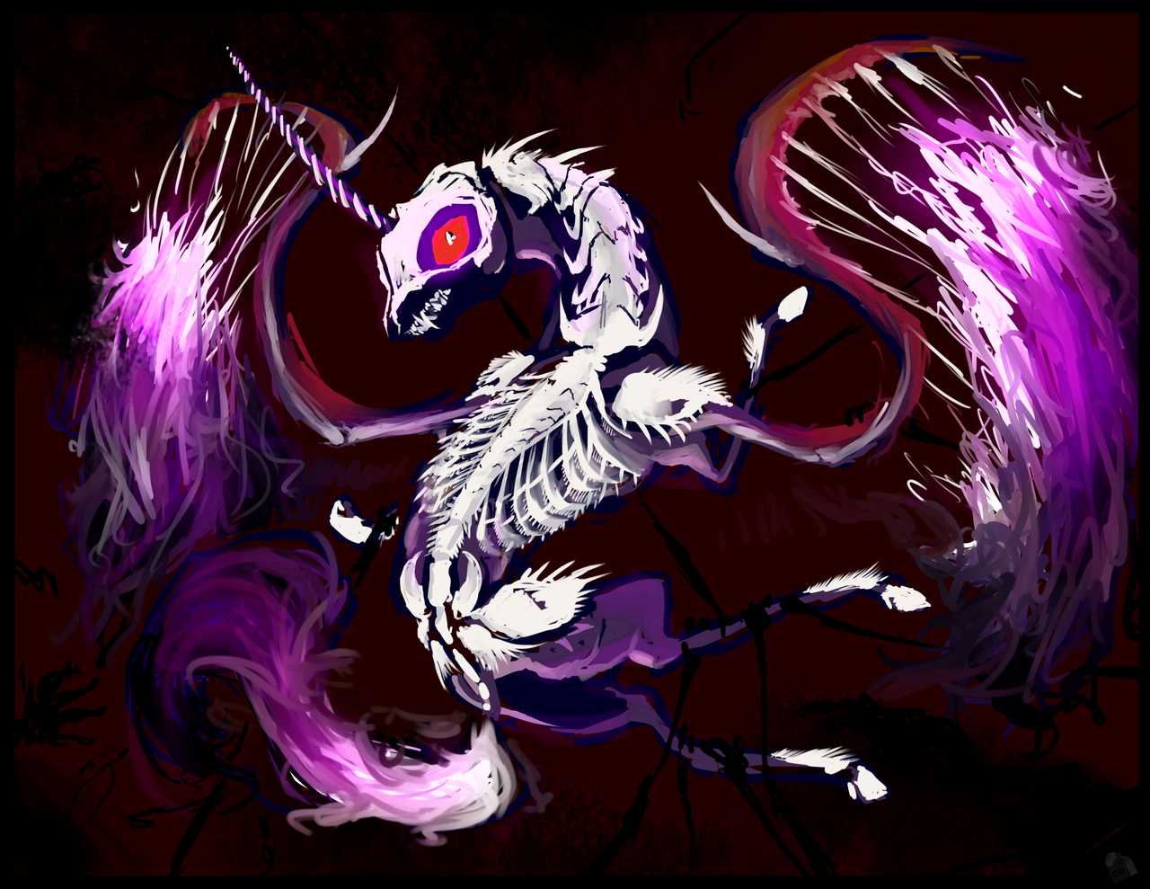 #1238760 - semi-grimdark, artist:cuttledreams, twilight sparkle ...