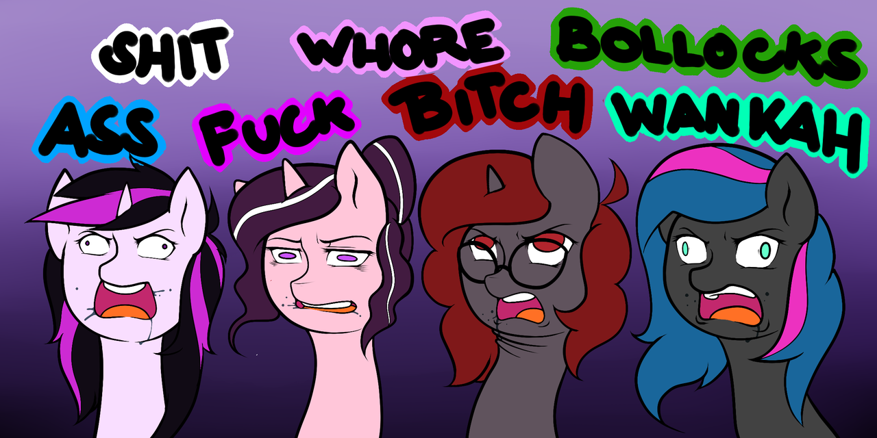 #1218202 - safe, artist:xonitum, oc, oc only, oc:curse word, oc:emogak ...