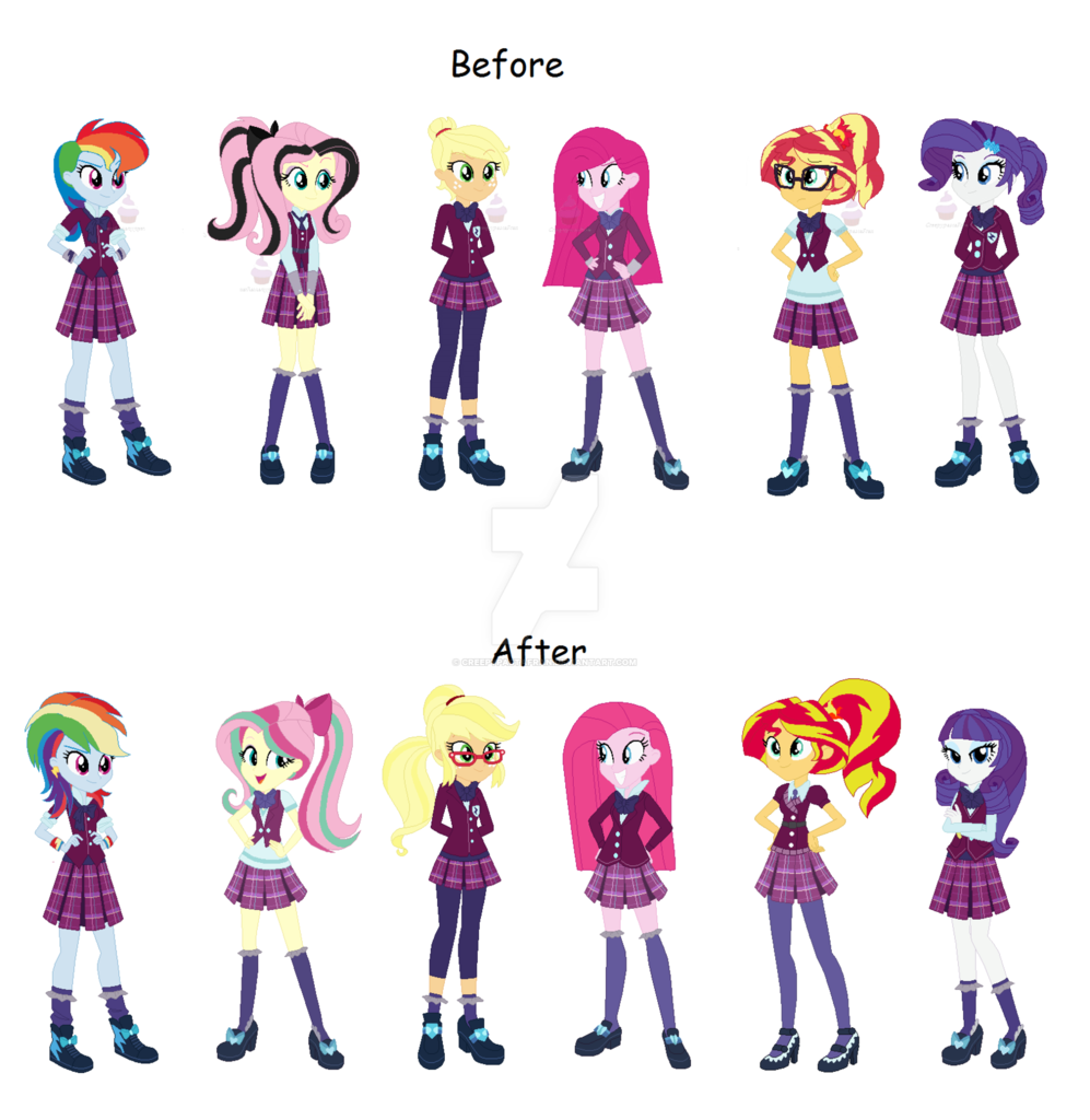 #1219353 - safe, artist:creepypastafran, applejack, fluttershy, pinkie ...