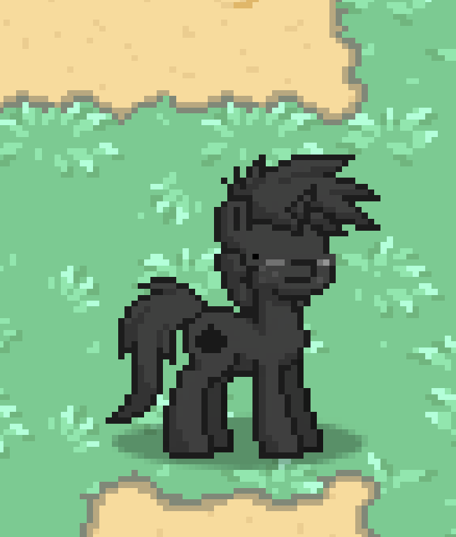 #1220430 - safe, oc, oc only, oc:depression statue, pony, pony town ...
