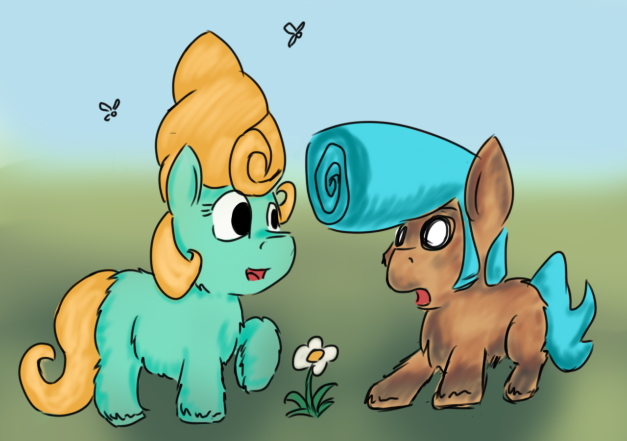 #1253801 - safe, artist:fluffsplosion, fluffy pony, beehive, pompadour ...