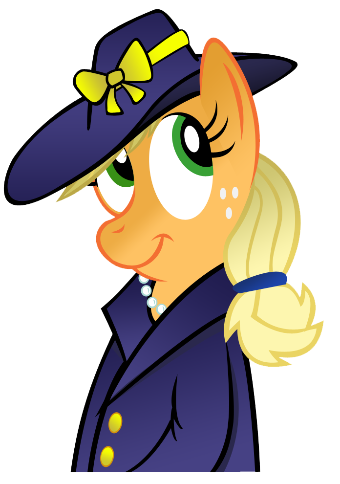 #1256601 - safe, artist:gretsch1962, applejack, 30s, clothes, female ...