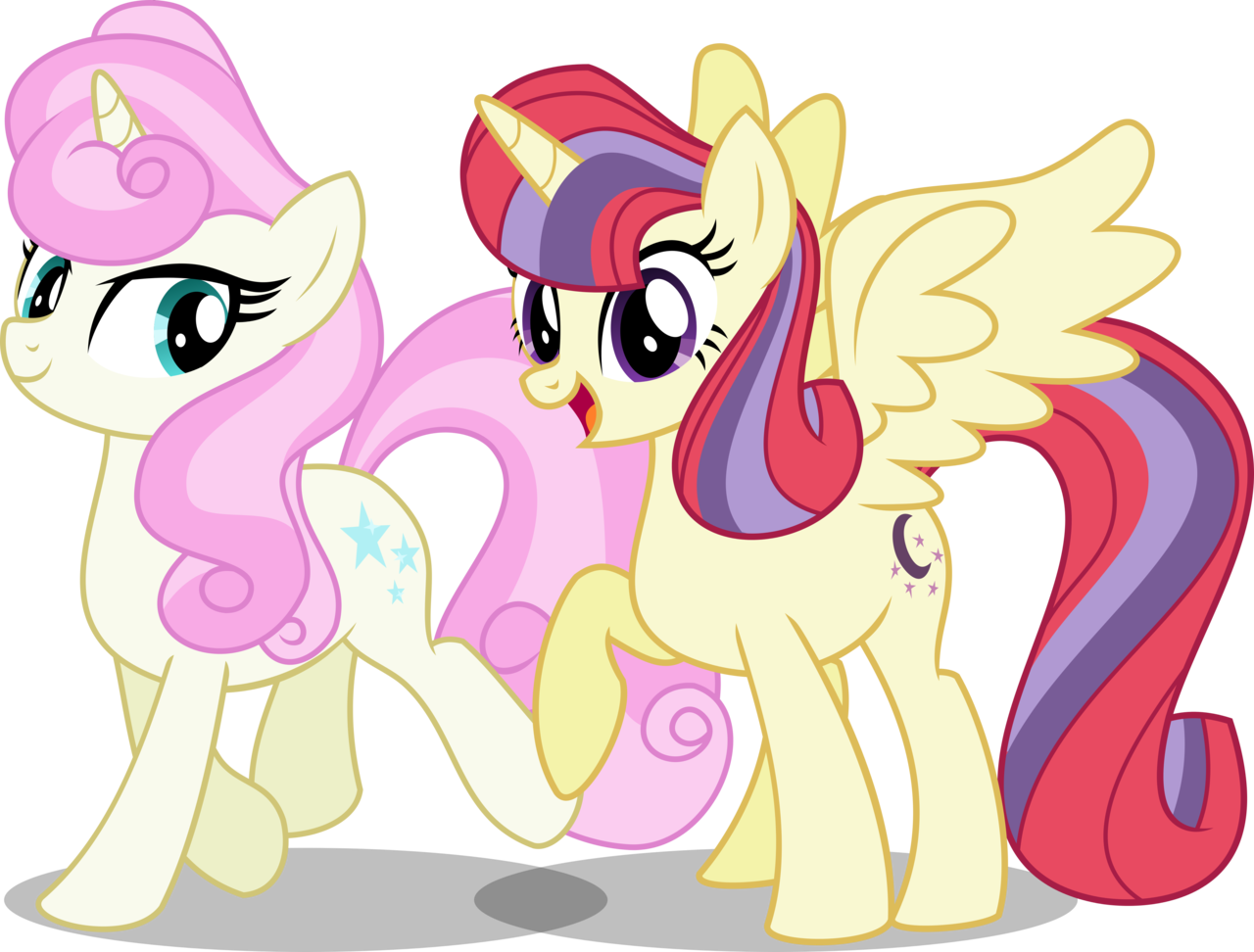 #1258615 - safe, artist:orin331, moondancer, twinkleshine, alicorn ...