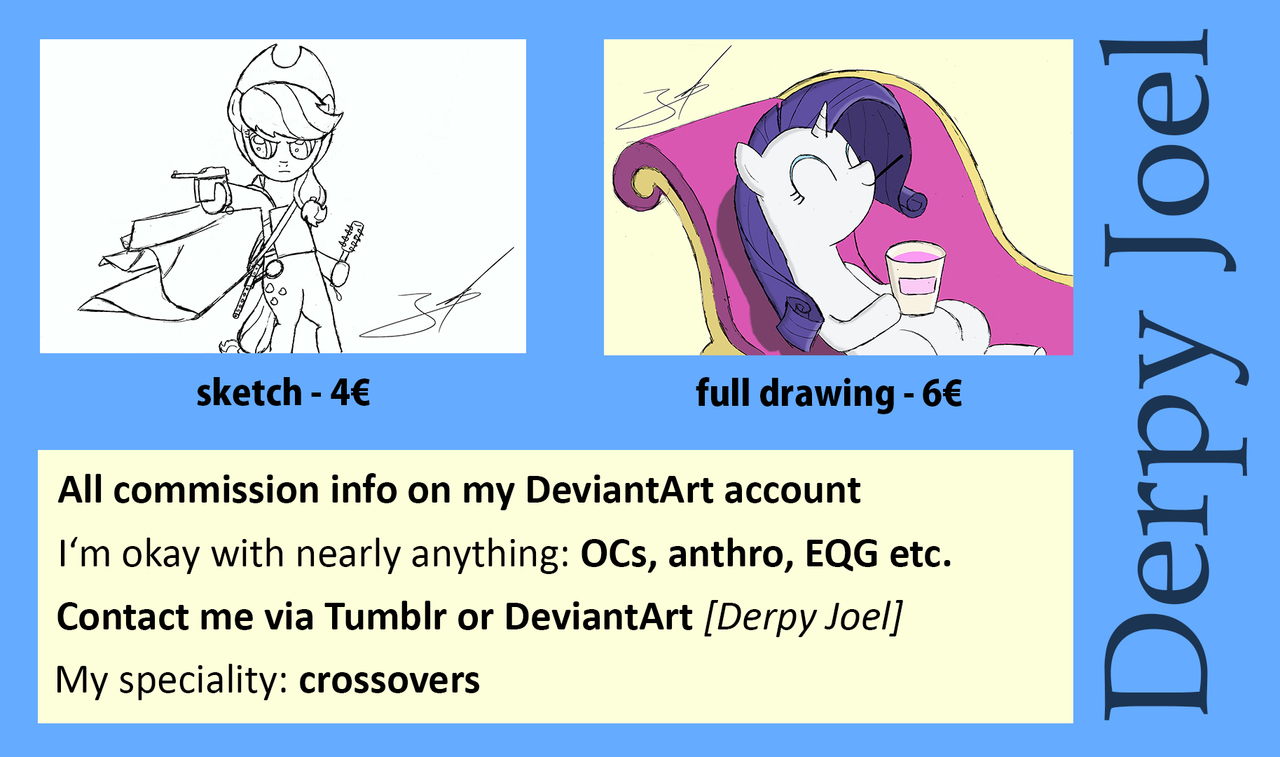 #1259101 - safe, artist:derpyjoel, commission, commission info, open ...