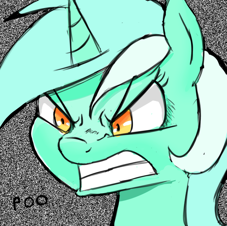 #1259534 - safe, artist:mrtankhill, lyra heartstrings, g4, angry ...