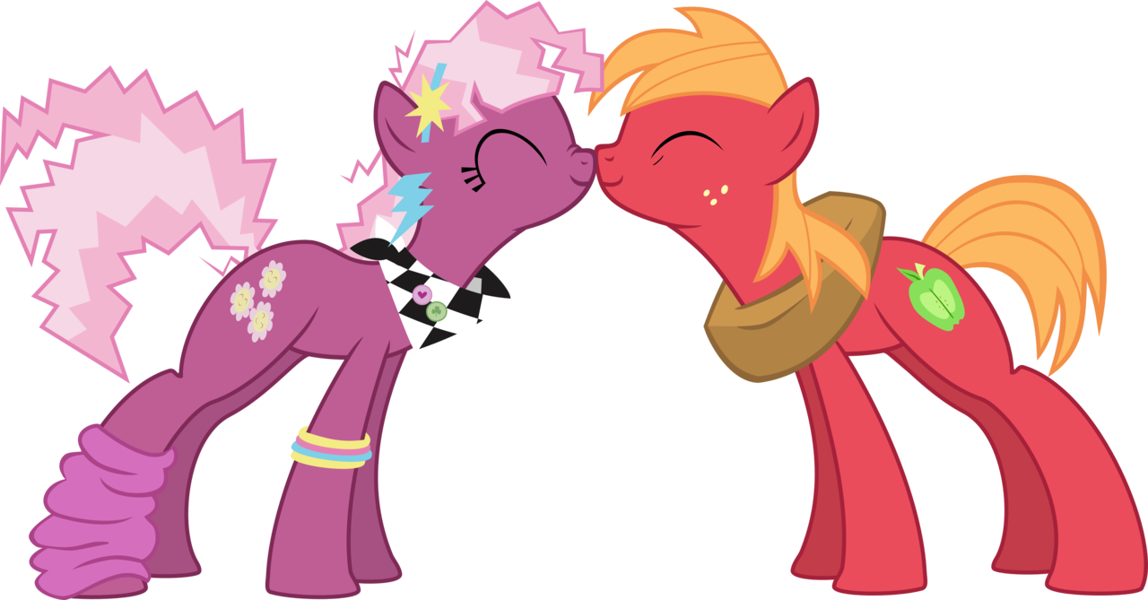 #1240477 - safe, artist:ispincharles, big macintosh, cheerilee, earth ...