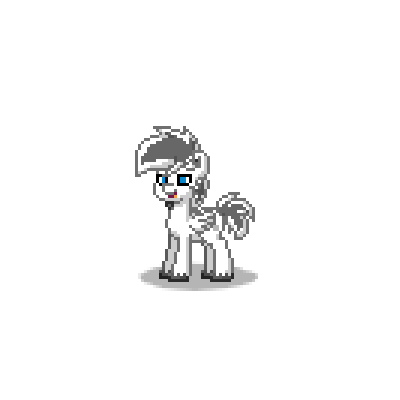 #1241019 - safe, oc, oc only, oc:marshmallow fluffbutt, pegasus, pony, pixel art, solo - Derpibooru