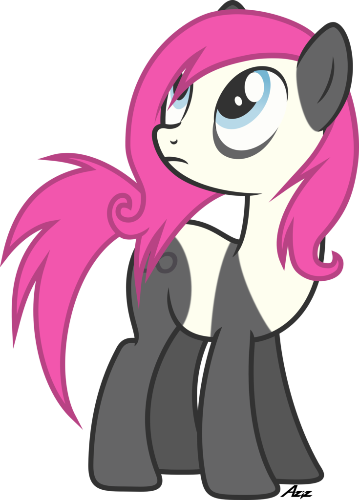 #1261548 - safe, artist:the-aziz, oc, oc only, oc:gloomy panda, simple ...