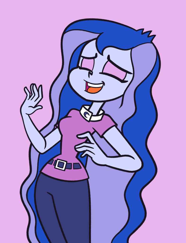 #1261741 - safe, artist:khuzang, princess luna, vice principal luna ...