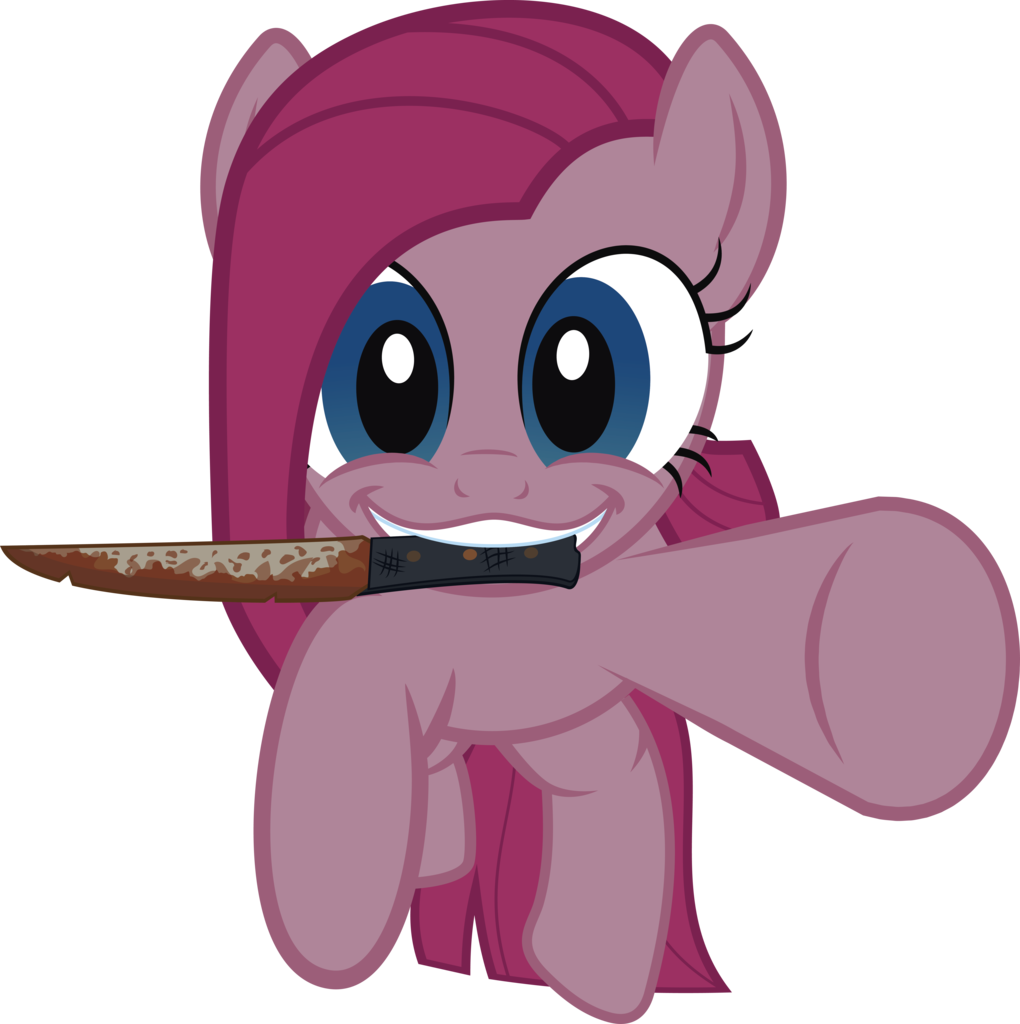 #1244286 - grimdark, artist:j5a4, pinkie pie, earth pony, pony, g4 ...