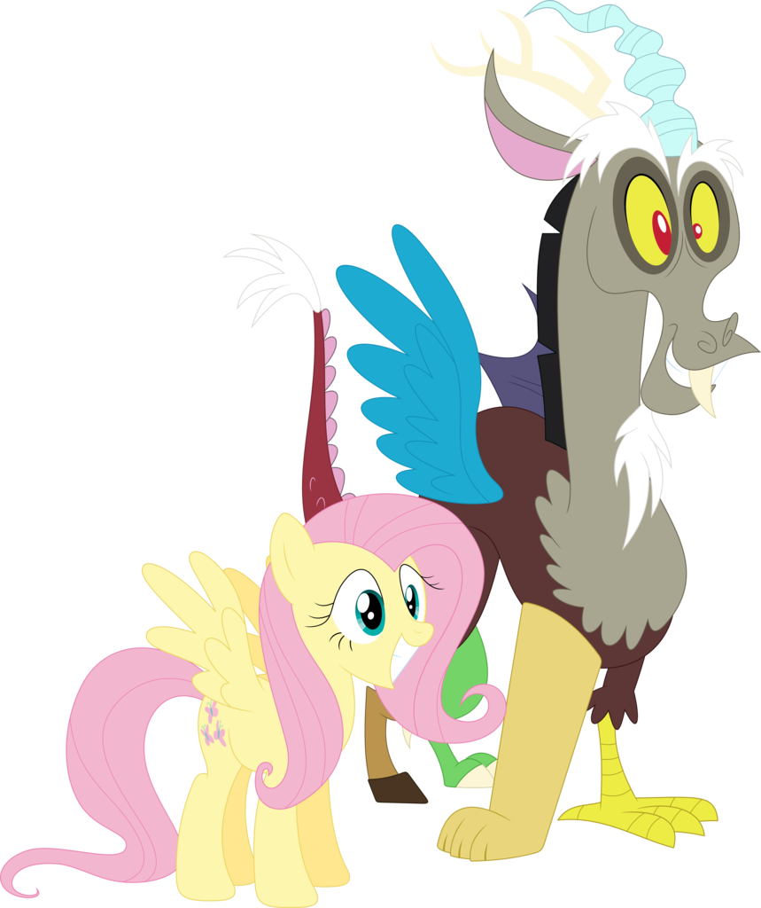 Fluttershy And Discord