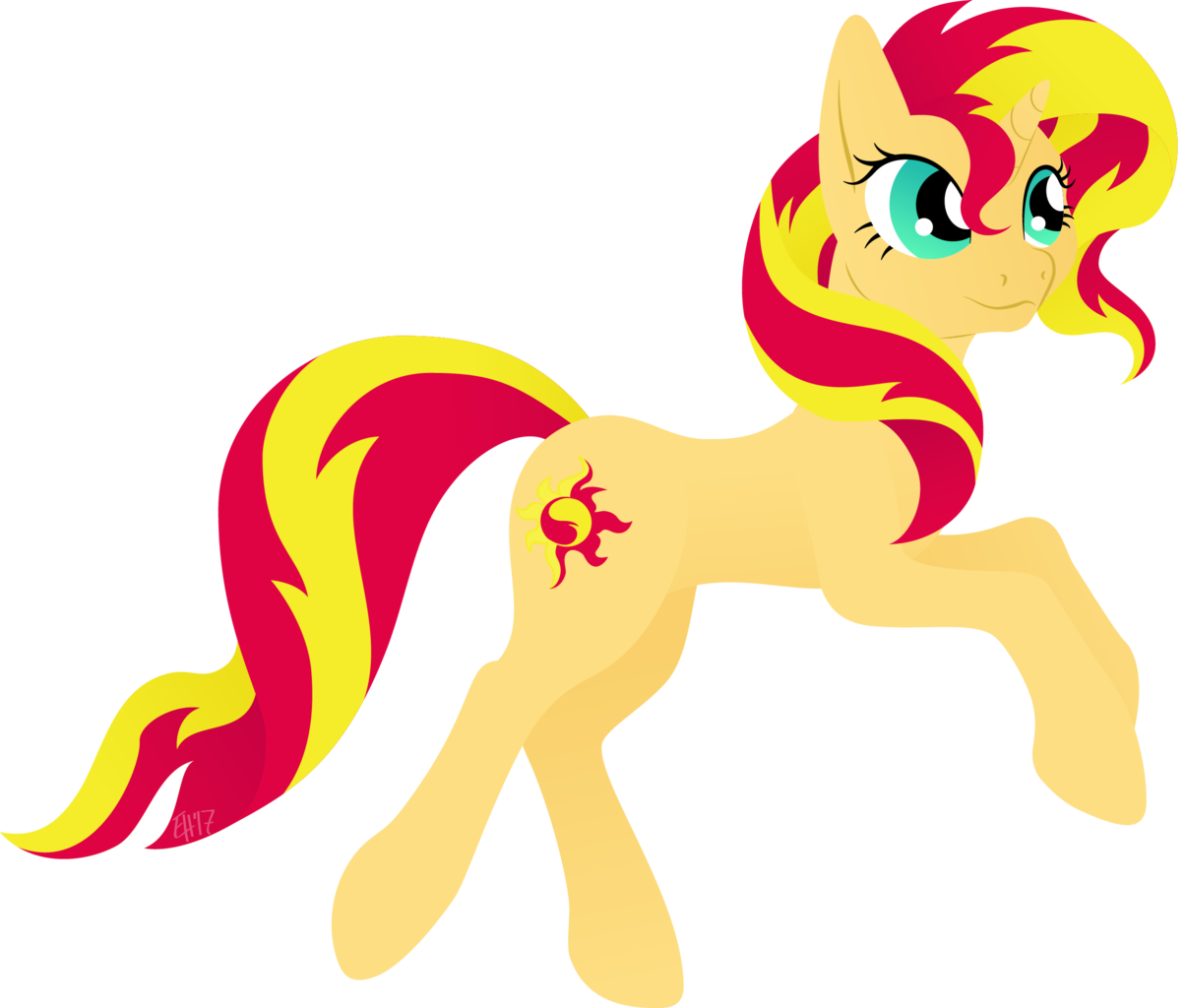 #1339598 - safe, artist:gracewolf, sunset shimmer, pony, unicorn ...