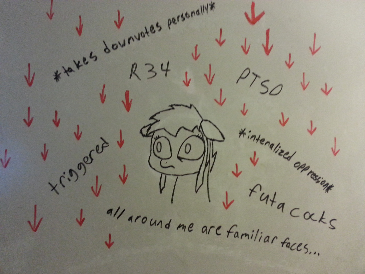 #1340361 - suggestive, artist:unreliable narrator, oc, oc only, oc:noir avery gumshoe, pony ...