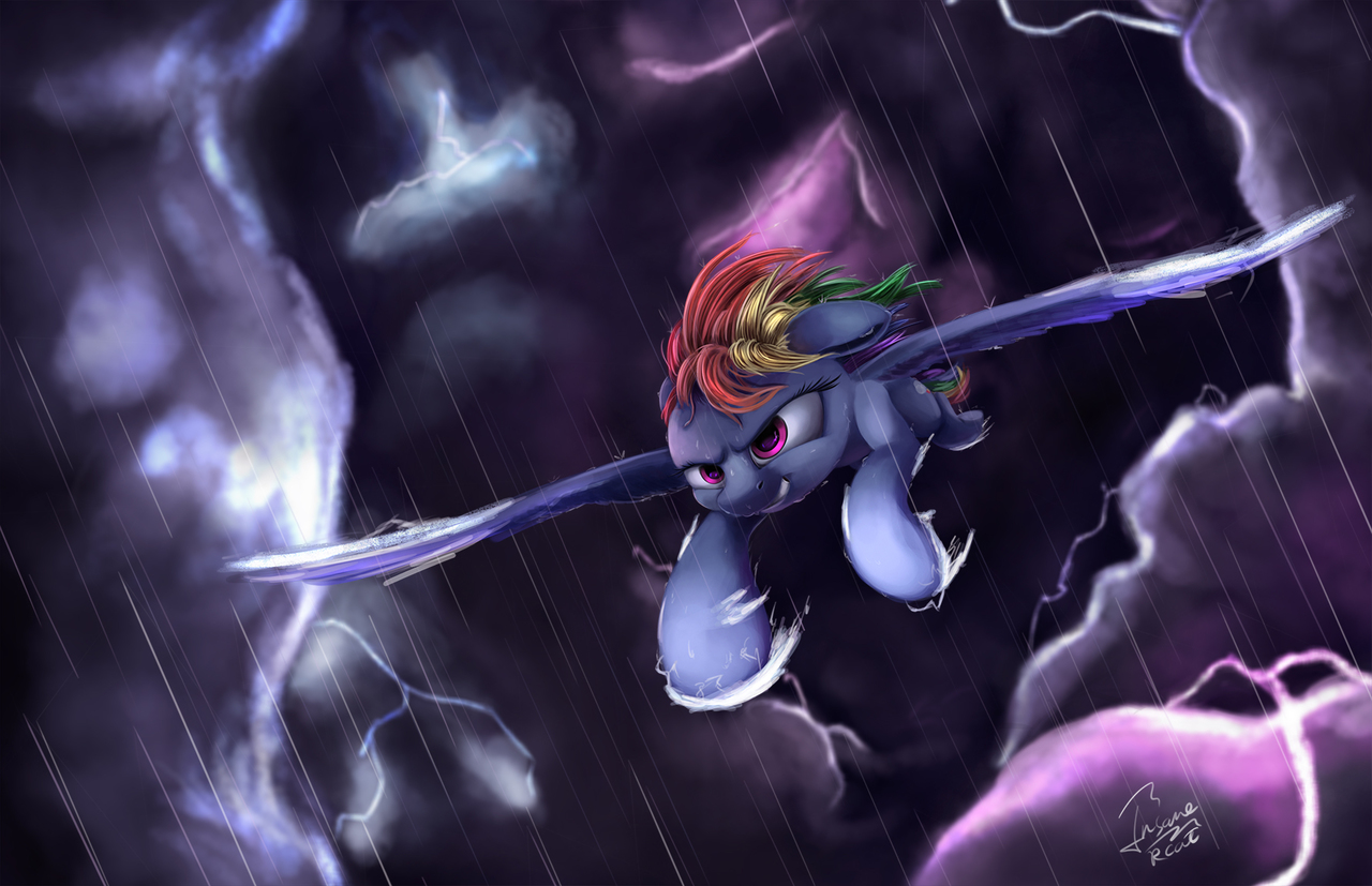 #1340948 - safe, artist:insanerobocat, rainbow dash, pony, female ...