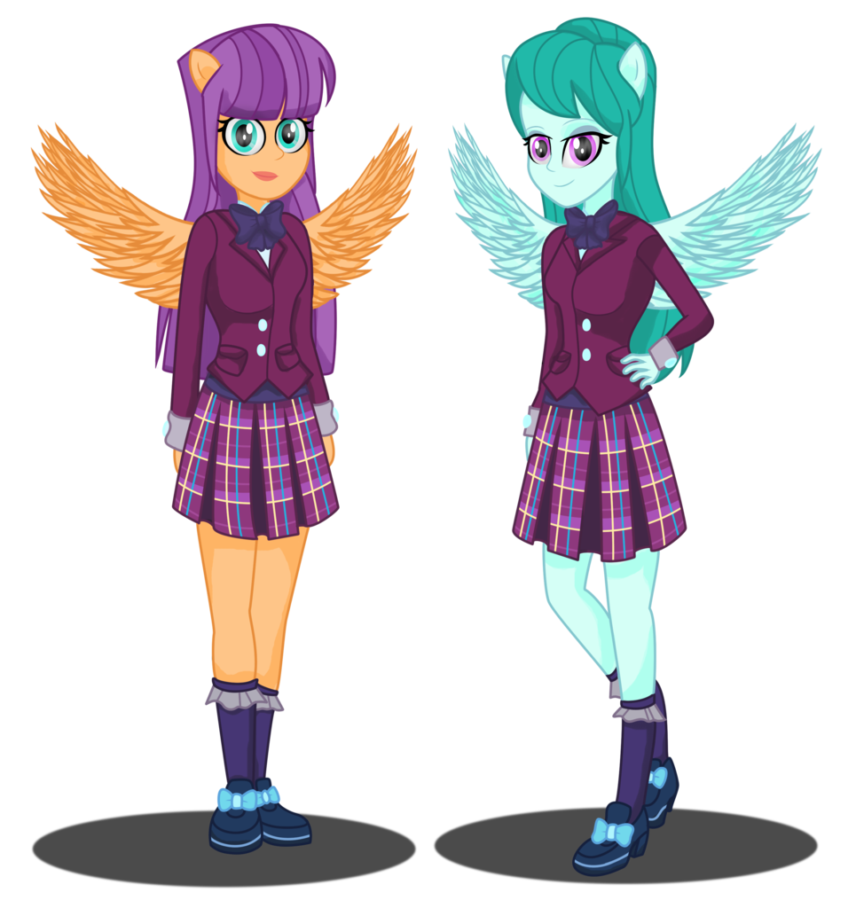 #1344608 - safe, artist:deannaphantom13, cold forecast, ginger owlseye ...