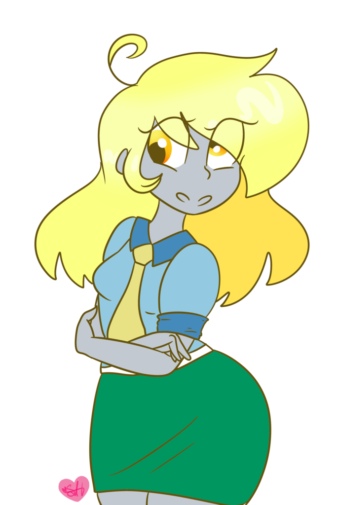 #1344701 - safe, artist:cubbybatdoodles, derpy hooves, human, equestria ...