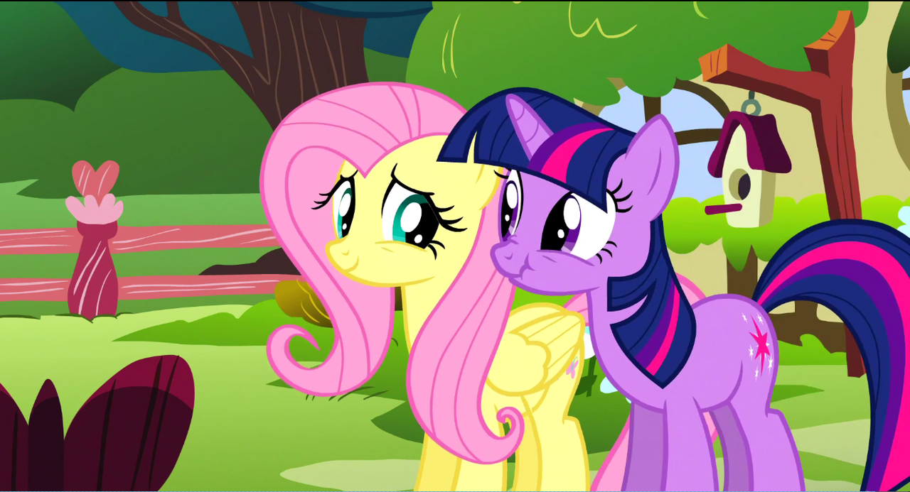 #1348564 - safe, screencap, fluttershy, twilight sparkle, pegasus, pony ...
