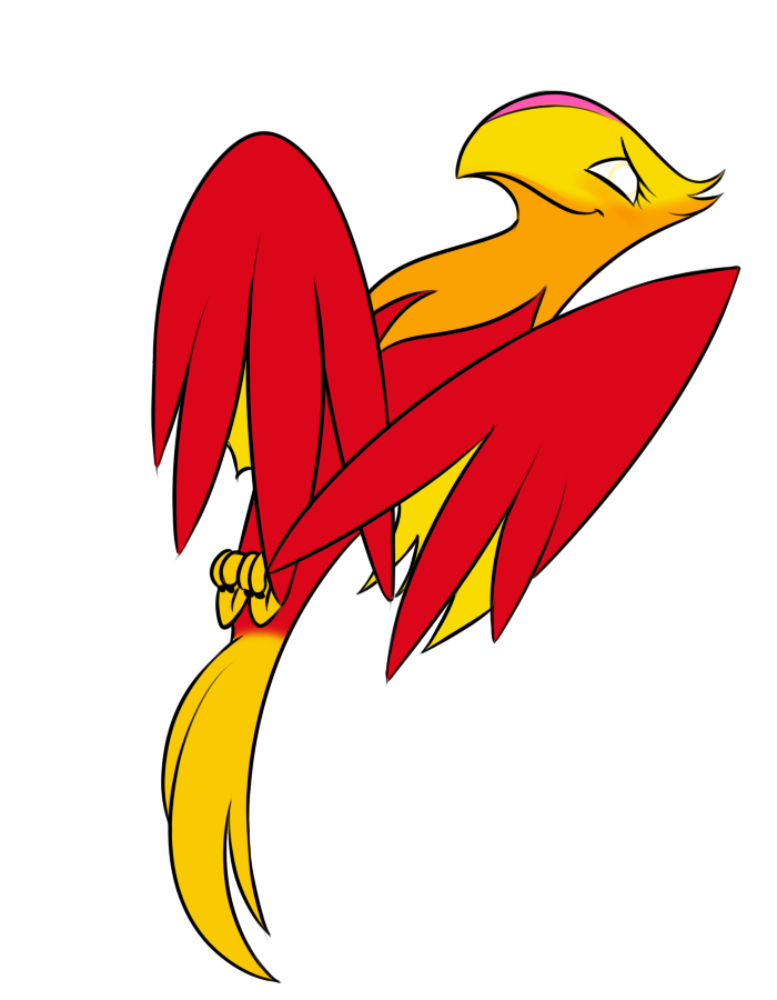 #1349588 - safe, artist:kloudmutt, philomena, phoenix, g4, female ...