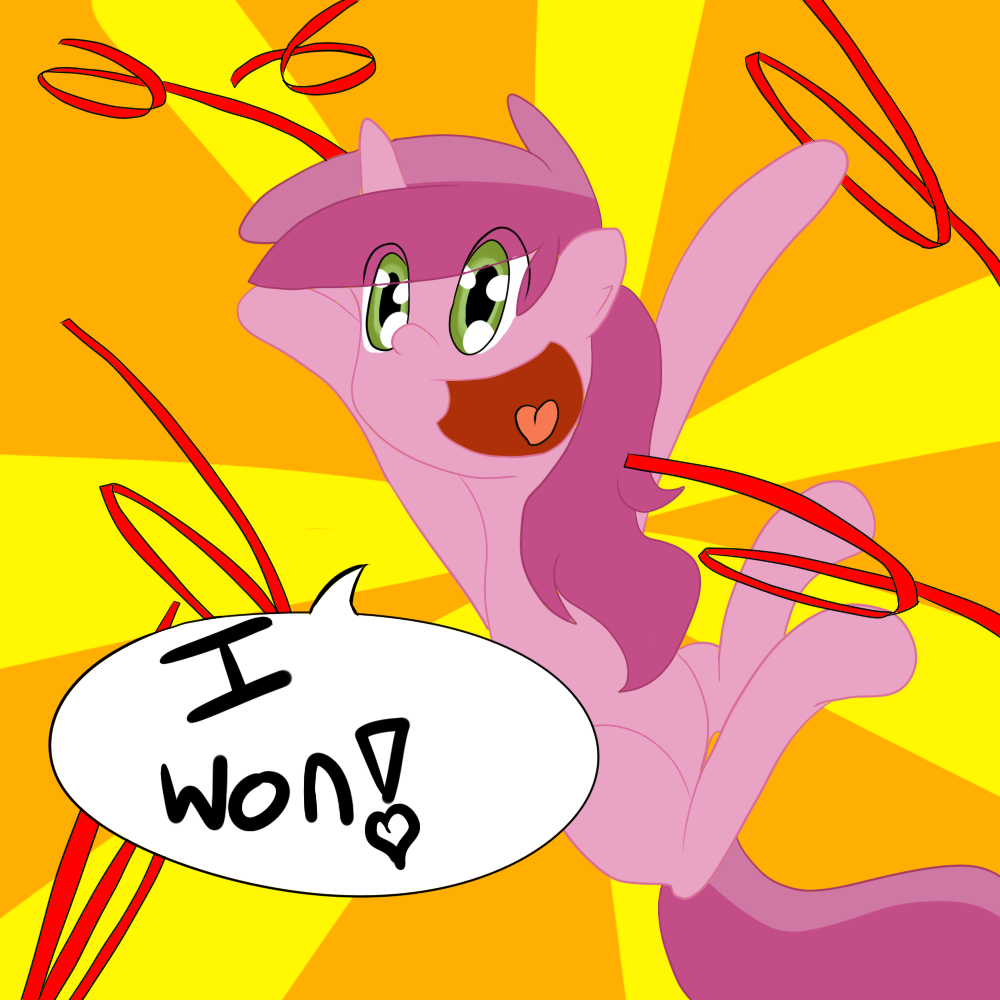 #1331875 - safe, artist:bennimarru, ruby pinch, happy, jumping, ruby ...